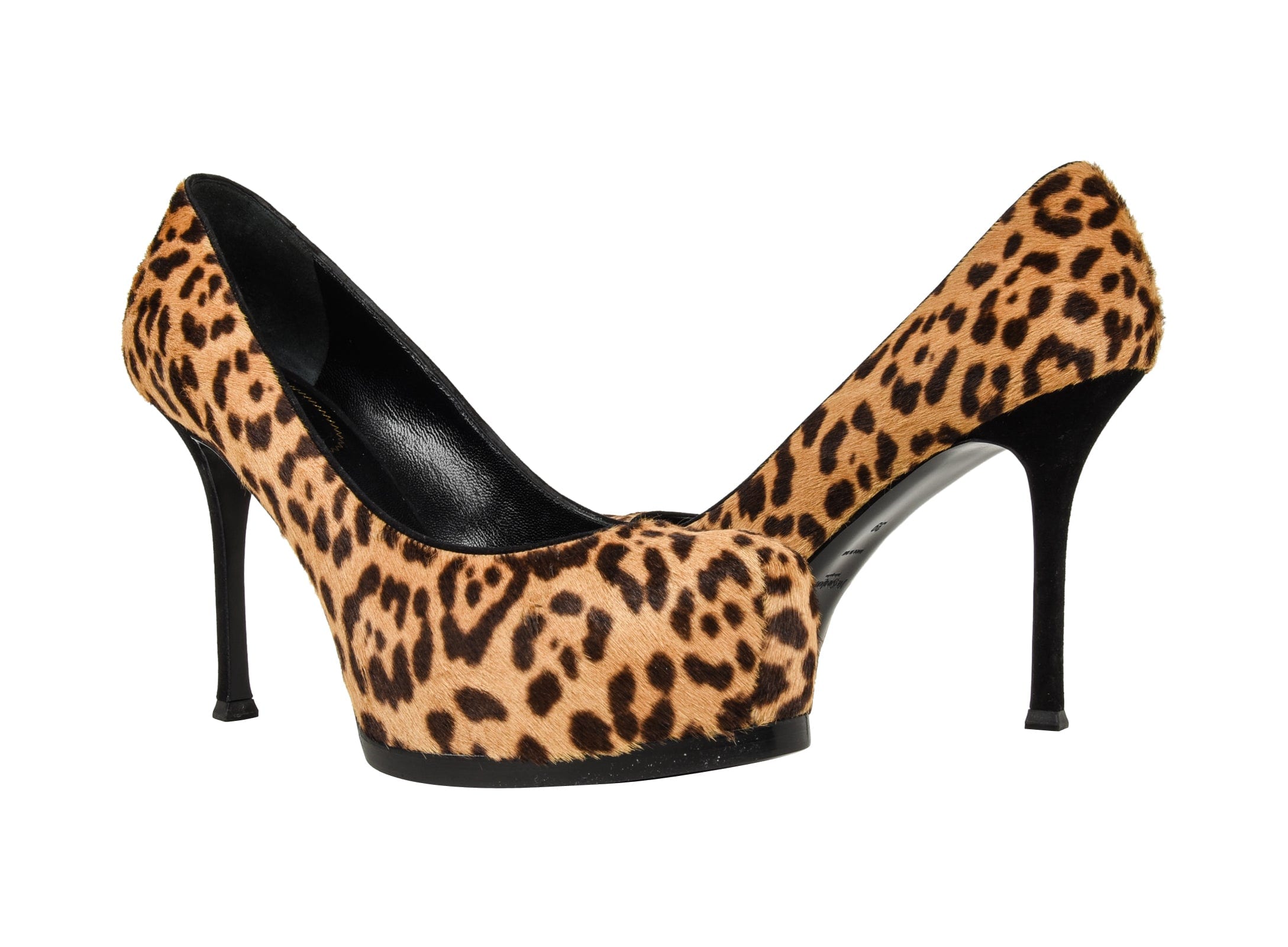 YSL Saint Laurent Shoe Tribute Leopard Pony Pump 39 / 9 New | Mightychic