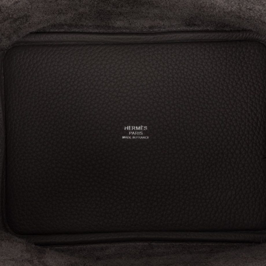 Hermes Lock 18 Etain Clemence Palladium Hardware | Mightychic