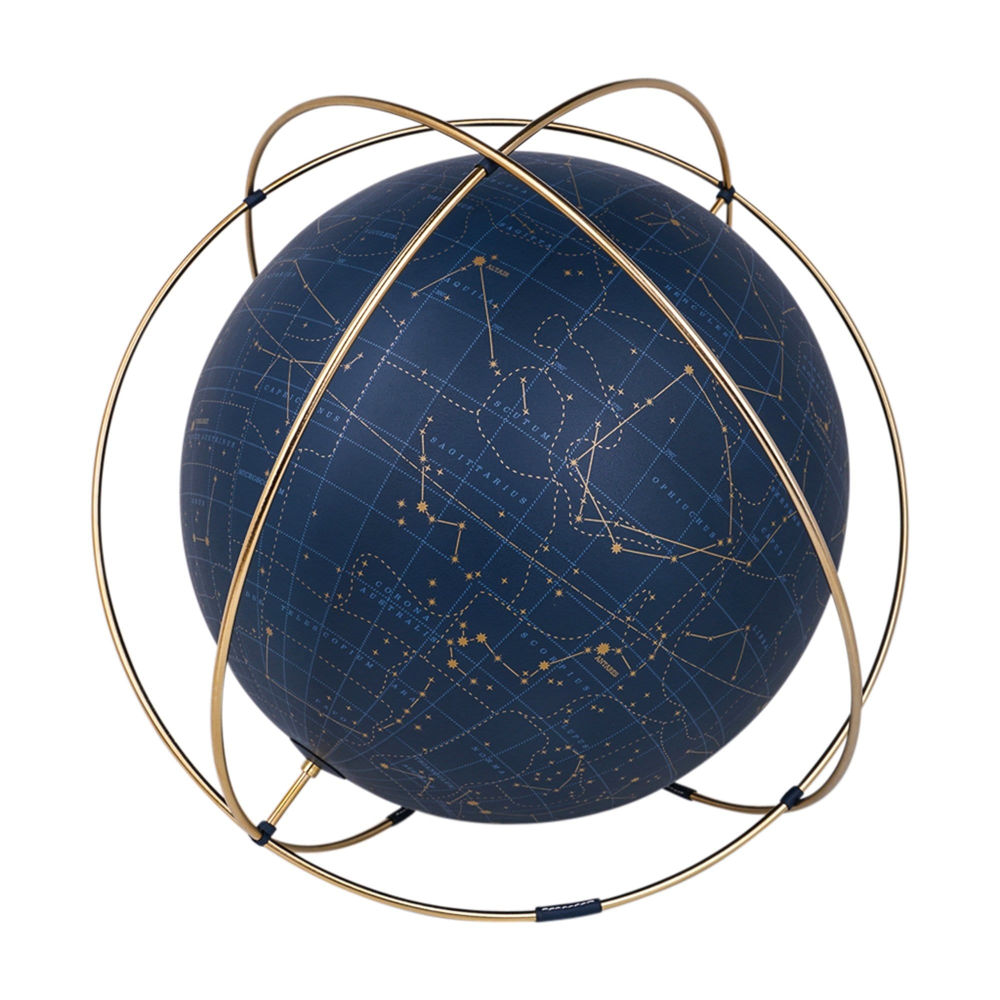 Hermès Apollo 24 Celestial Globe Blue de Prusse