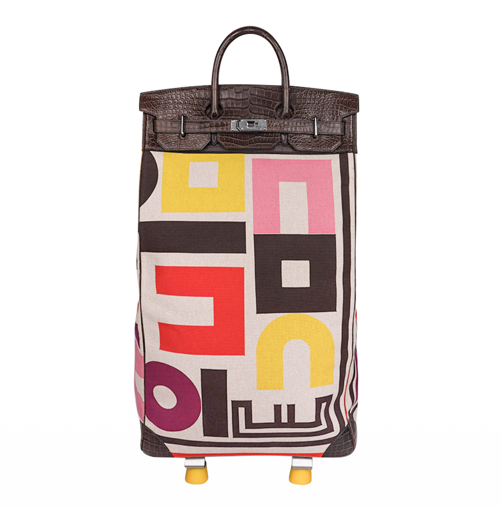 Hermès Roule Birkin Shopping Cart Petit h Porosus | Mightychic